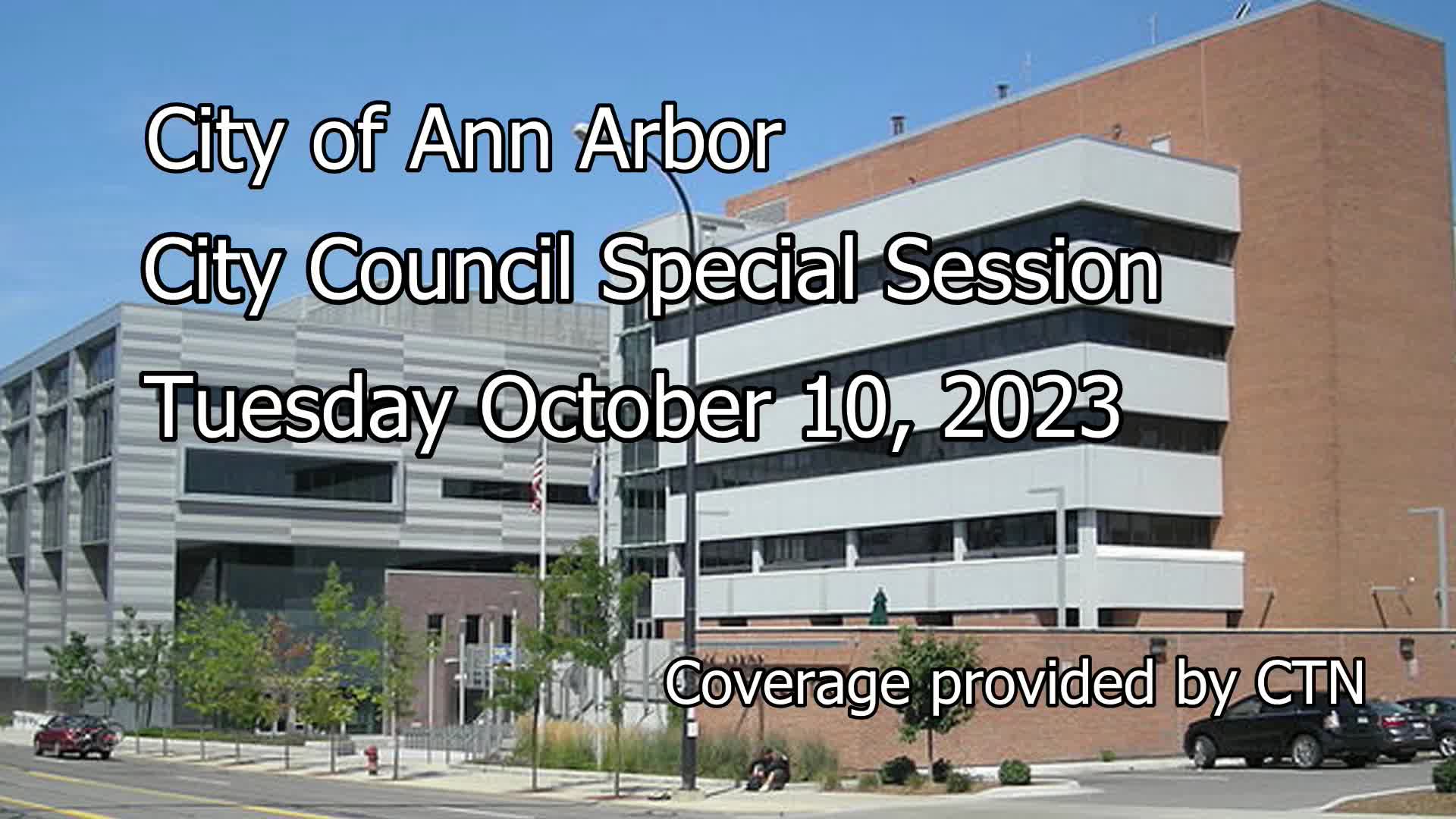 City Council DDA Joint Work Session 10/10/23